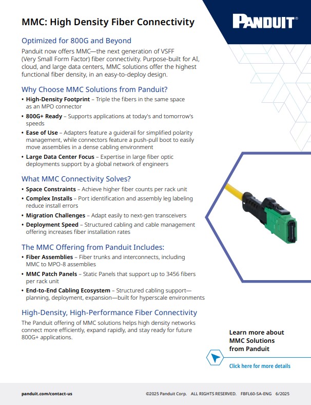 MMC Cable Assemblies - Panduit