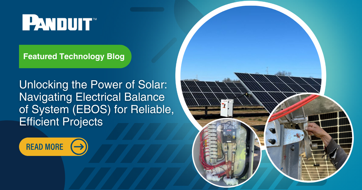 Panduit APAC - IEI Tech Blog Collection: Demystifying Cable Cleats: Understanding Their ...