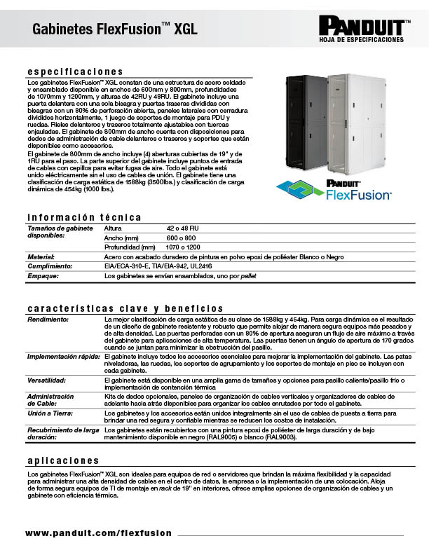 Panduit FlexFusion - Soluciones de Conectividad y Manejo de Cables