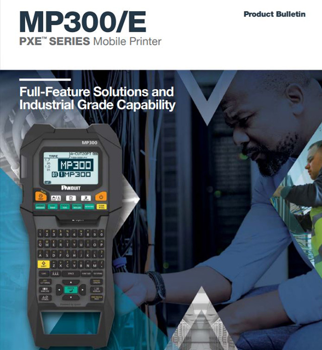Panduit Mobile Etikettendrucker PXE Serie